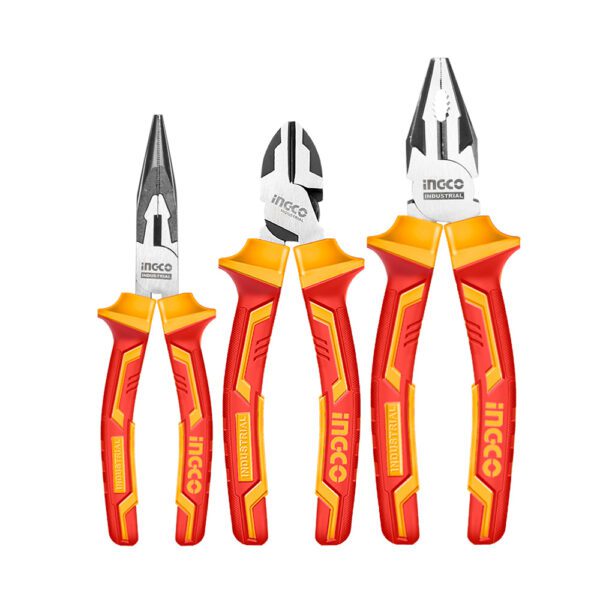 Ingco VDE Plier Set Insulated 3 Piece - Gimme Online