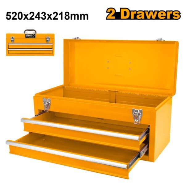 Ingco Tool Box Metal 2 Draws - Gimme Online