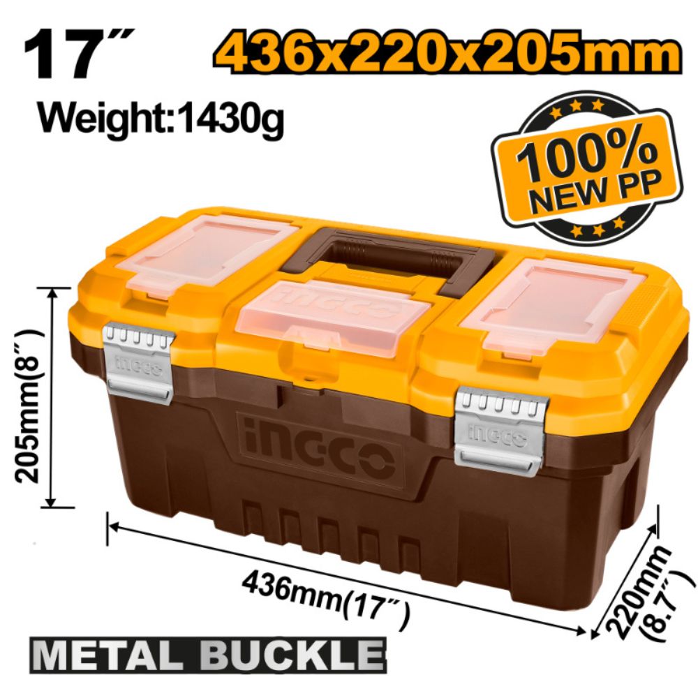 Ingco Tool Box Plastic 220X205mm - Gimme Online