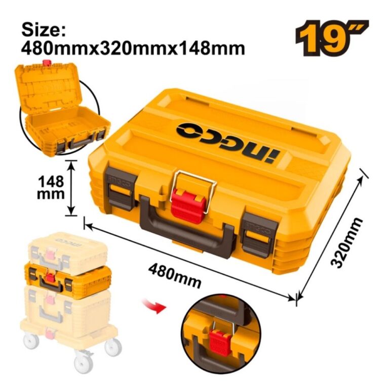 ingco Tool Box 19'' Stackable Large PBXS102 - Gimme Online